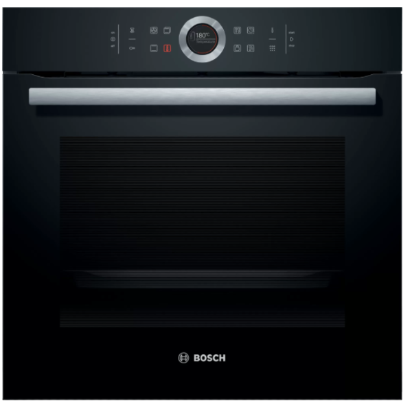 תנור בנוי פירוליטי HBG675BB1 שחור BOSCH בוש ,Bosch במחיר משתלם - א.ל.מ