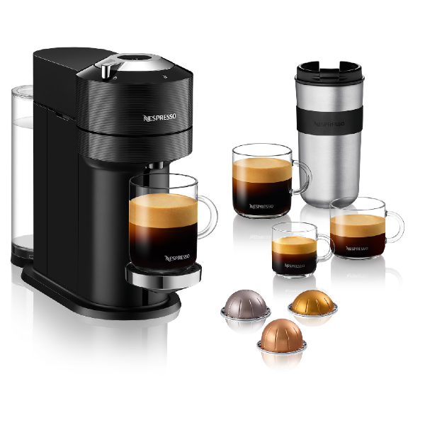 מכונת קפה VERTUO NEXT GCV1 נספרסו NESPRESSO שחור ,Nespresso במחיר משתלם ...
