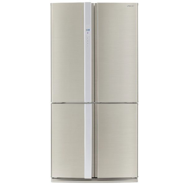 מקרר 4 דלתות היברידי 615 ליטר Sharp מהדרין כסוף ,sharp במחיר משתלם - א.ל.מ