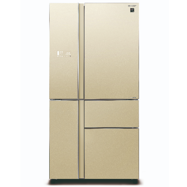 מקרר שארפ 5 דלתות בנפח 661 ליטר דגם SHARP SJ-R9730 זכוכית גוון שמפניה ,sharp במחיר משתלם - א.ל.מ